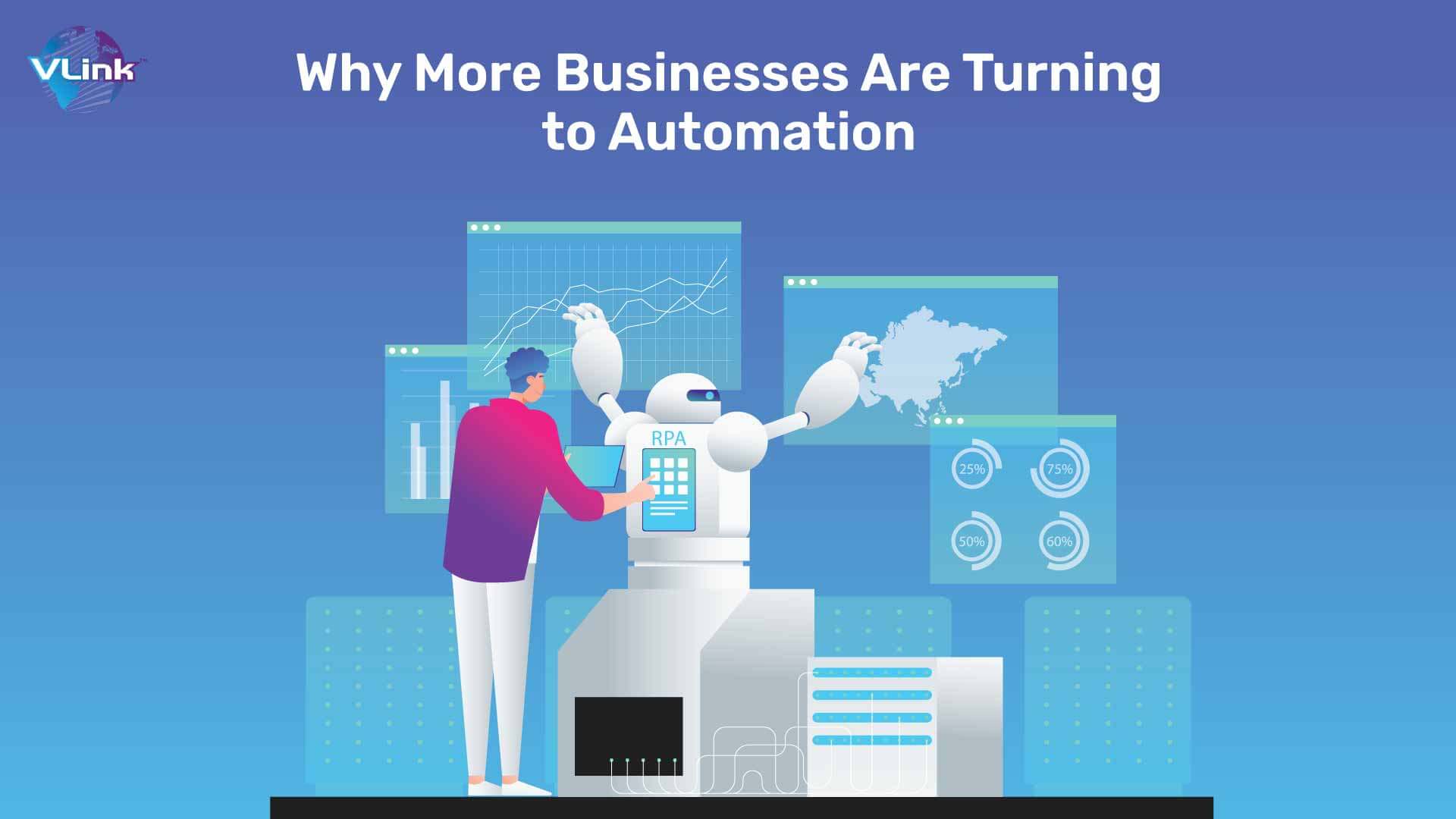 Why More Businesses Turn to Automation | Unveiling the Reasons | Vlink